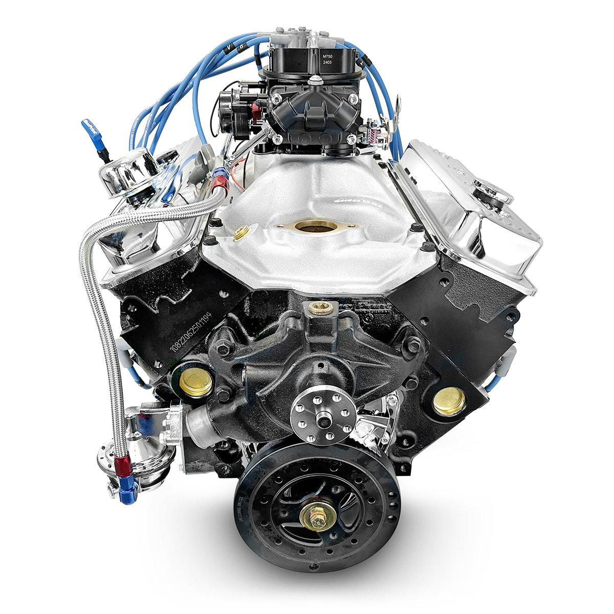 BluePrint Engines GM Marine Small Block Compatible 350 c.i. Engine ...